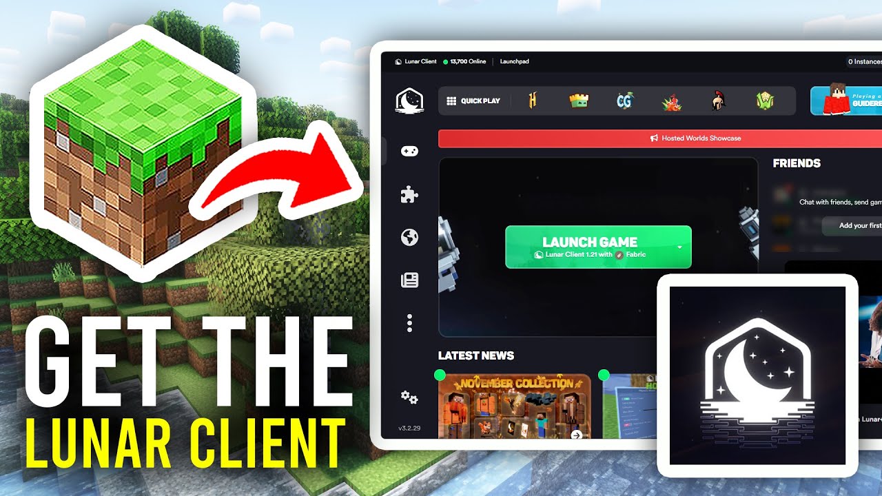 How To Download Lunar Client Full Guide Youtube