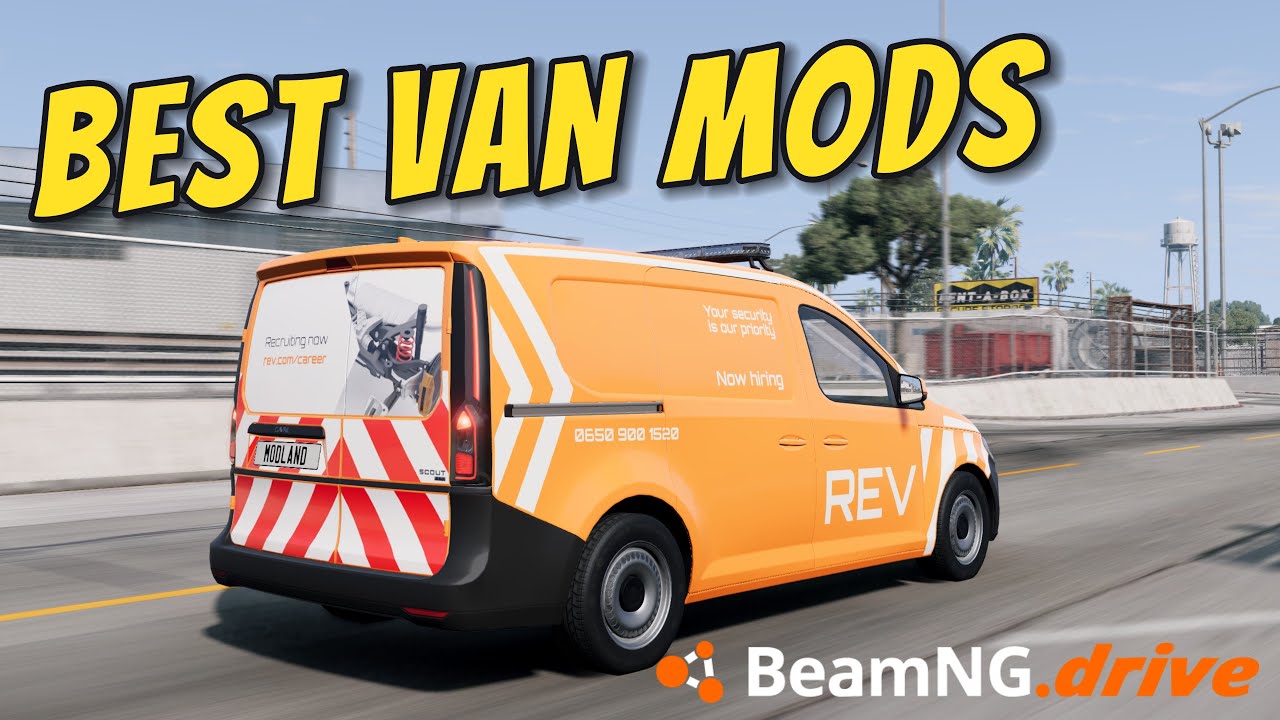 Epic Van Mods For Beamng Drive Youtube