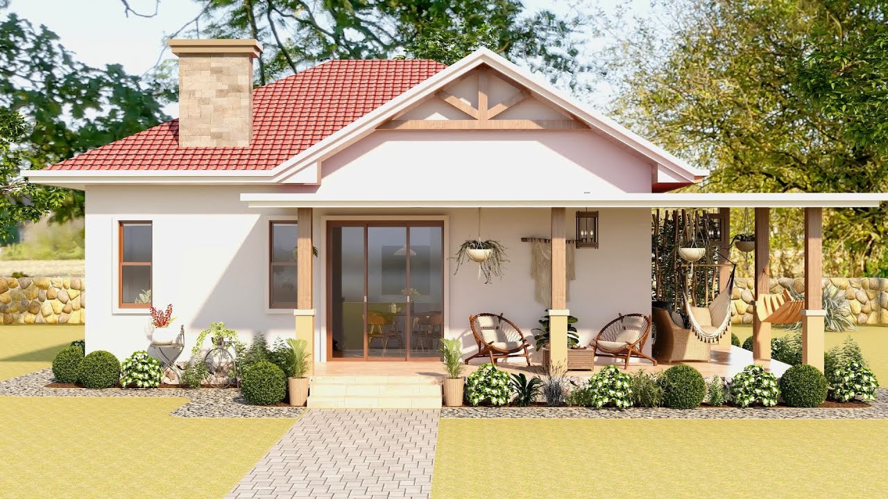 Most Beautiful Small House Design With Floor Plan Simple Life