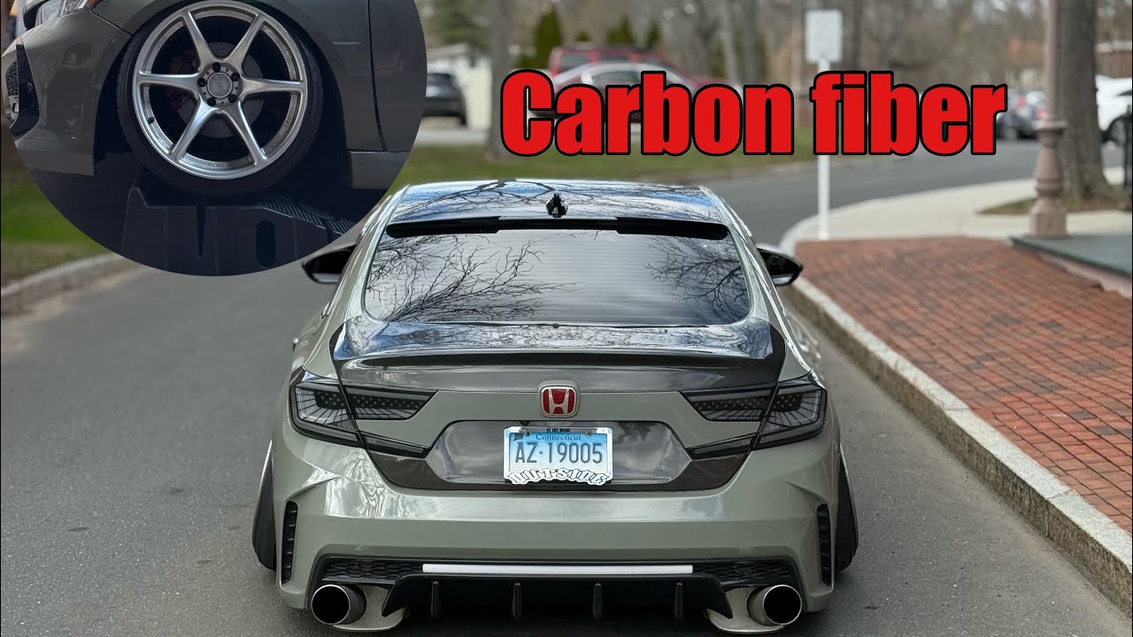 Vlog 20 Accord Gets Carbon Fiber Trunk And More Wheels Youtube