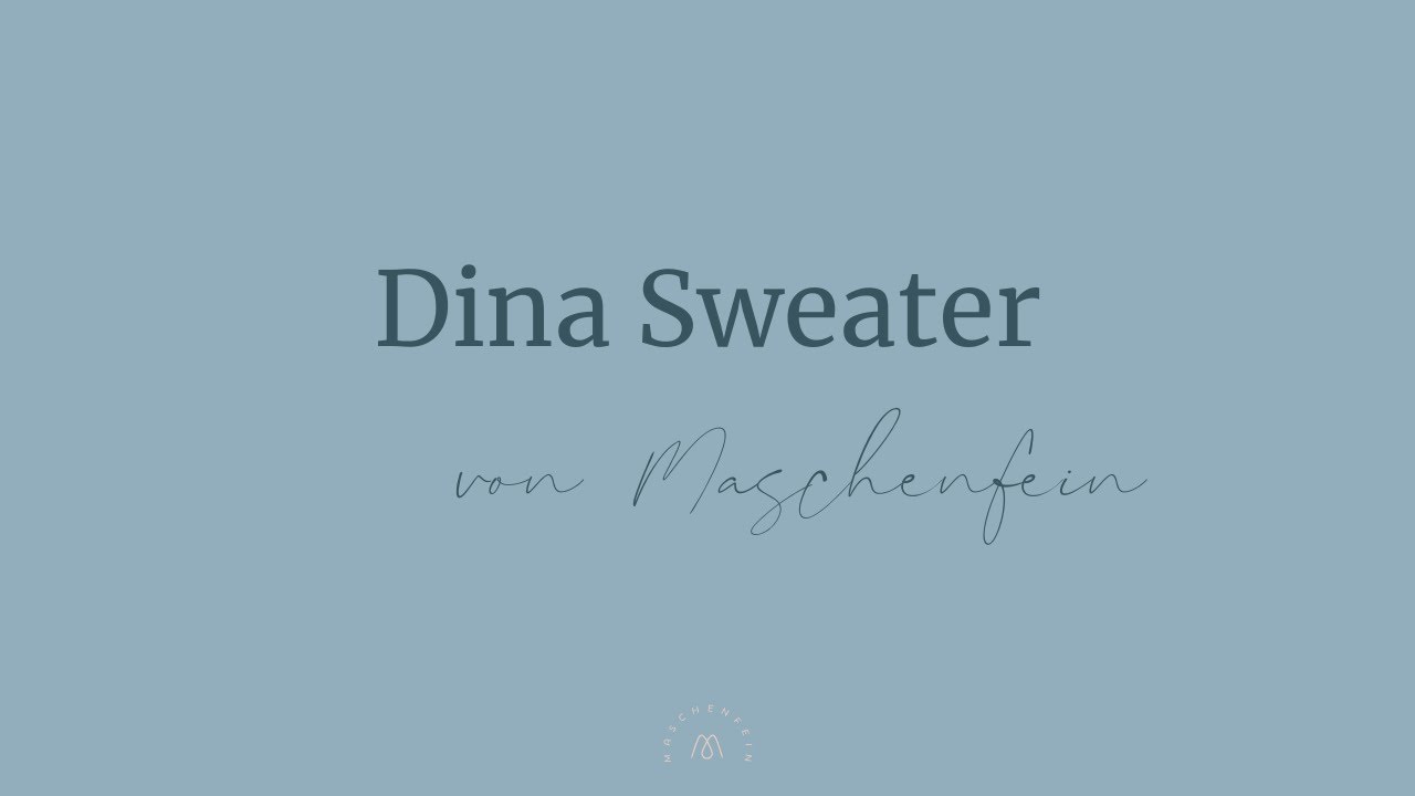 Dina Sweater Von Maschenfein Sommerlicher Strickpullover Mit