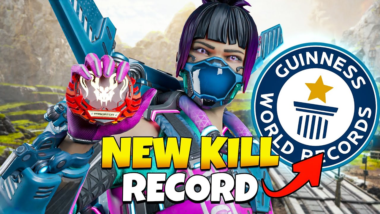 New S13 Predator Squad Kill Record 37 Kills Apex Legends Youtube