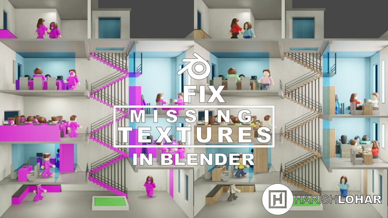 Blender Tutorial Fix Missing Textures Youtube