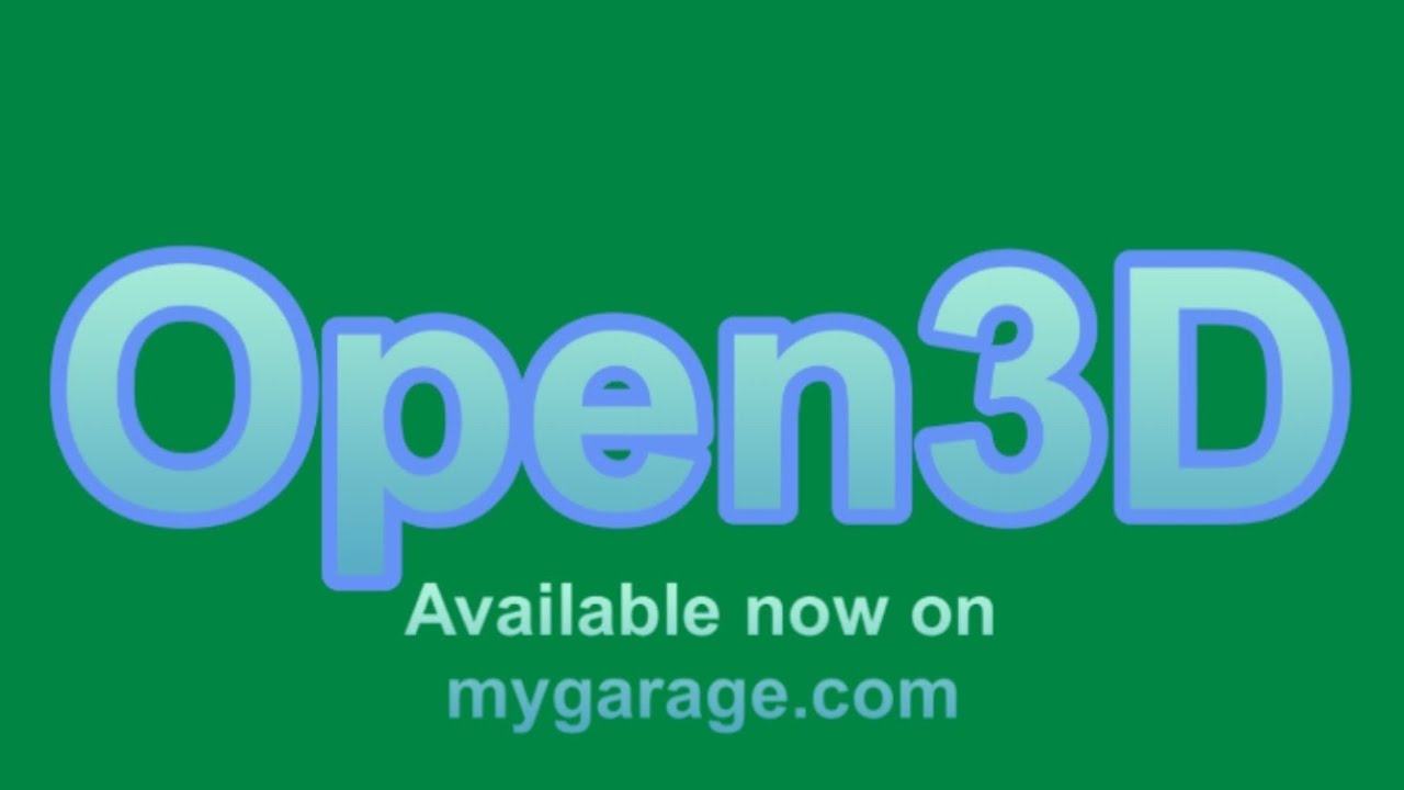 Open3d Launch Trailer Youtube