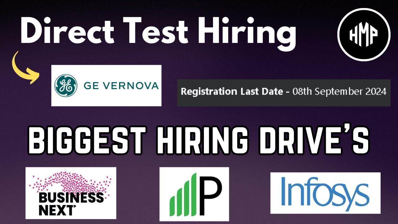 Direct Test Hiring 2024 2025 2024 2023 Off Campus Dirve 2024