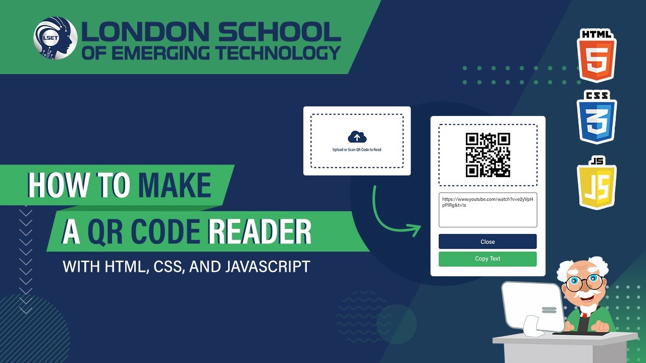 How To Make A Qr Code Reader With Html Css And Javascript Qrcode