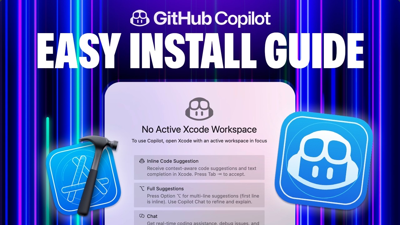 Setting Up Github Copilot For Xcode Youtube