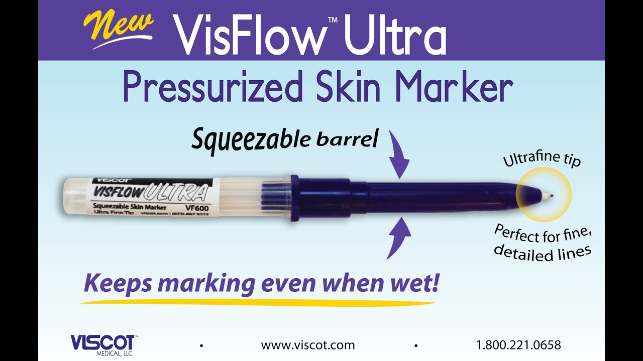 Visflow Ultra Pressurized Surgical Marker Youtube