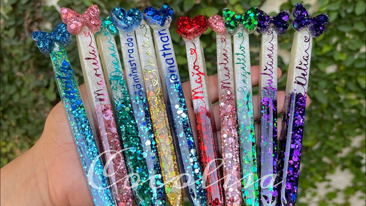 Plumas De Resina Personalizadas Recargables Tips Recomendaciones Y