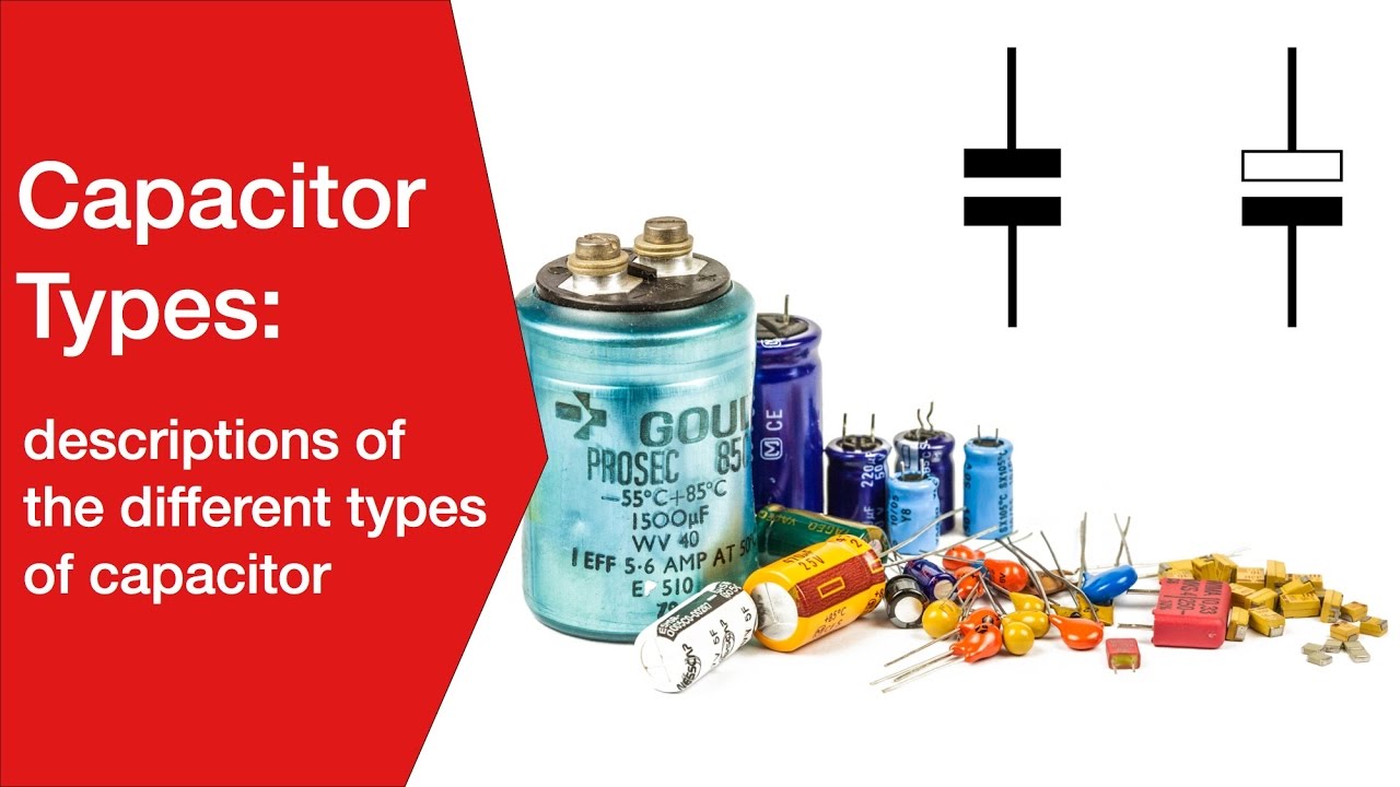 Capacitor Types And Its Characteristics Analyse A Meter