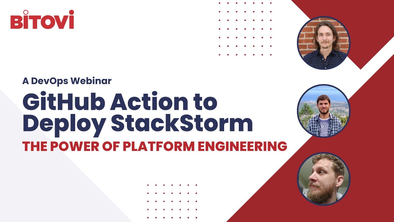 Github Action To Deploy Stackstorm The Power Of Platform Engineering