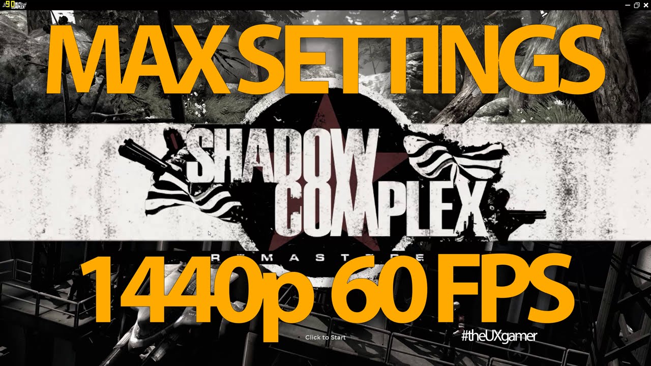 Shadow Complex Remastered Pc 1440p Max Settings 60fps Gameplay Youtube