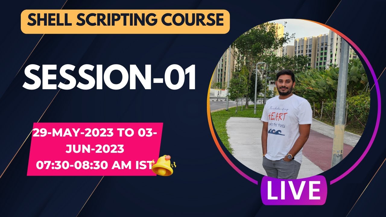 Shell Scripting Course Session 01 Youtube
