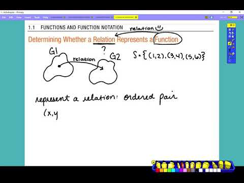 1 1 Functions And Function Notation Part 1 Youtube