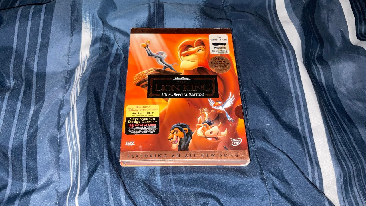 The Lion King Special Edition Dvd Opening Infoupdate Org