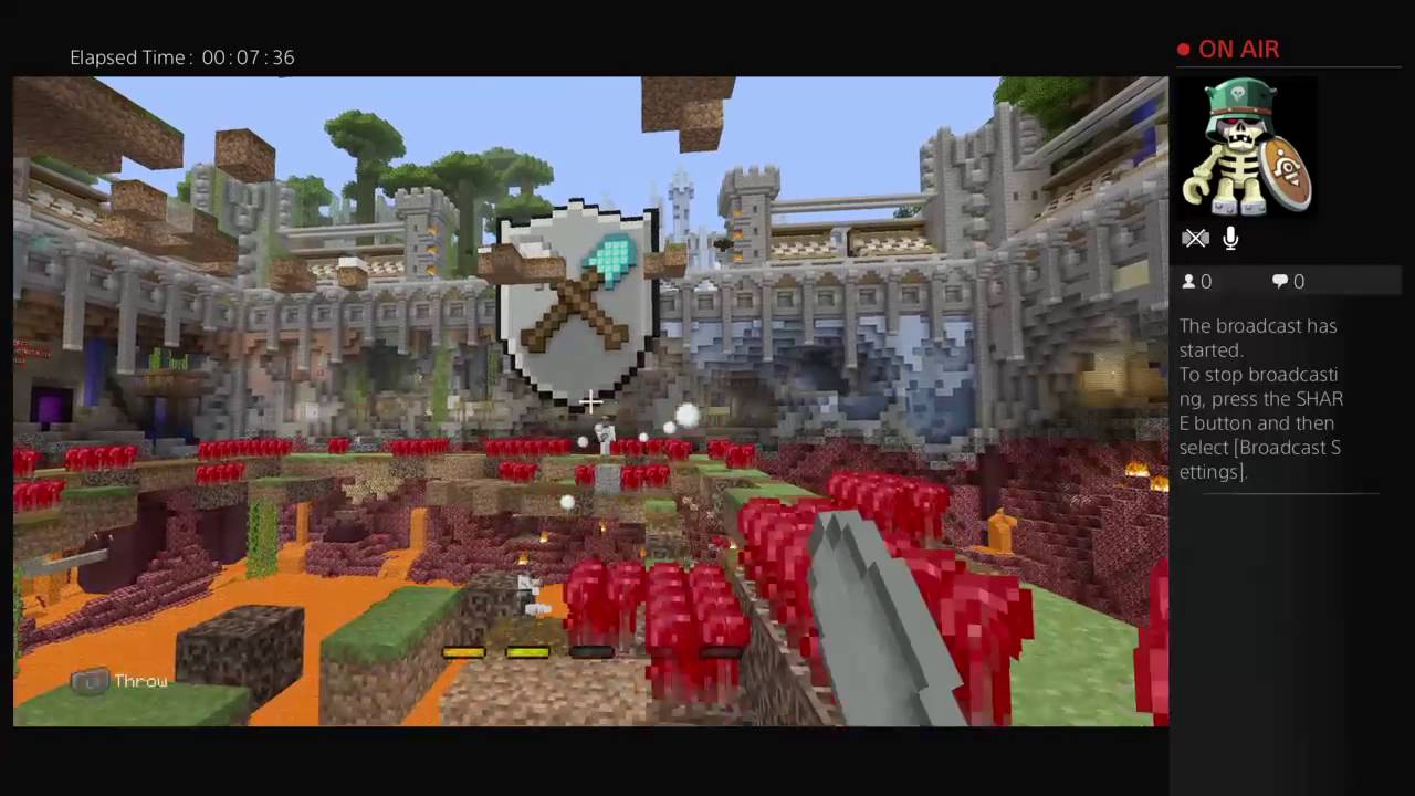 Spleef Mode Minecraft Youtube