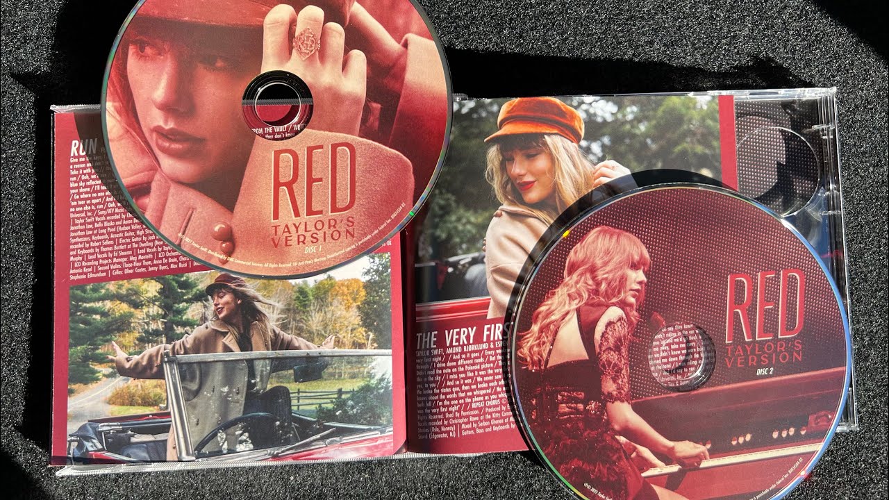 Taylor Swift Red Taylor S Version Cd Unboxing Youtube
