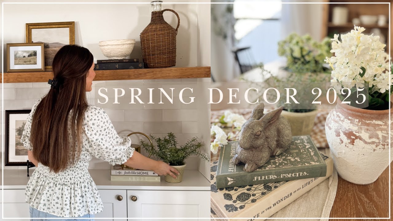 Spring Decor Haul 2025 Spring Decorating Ideas Spring Home Styling