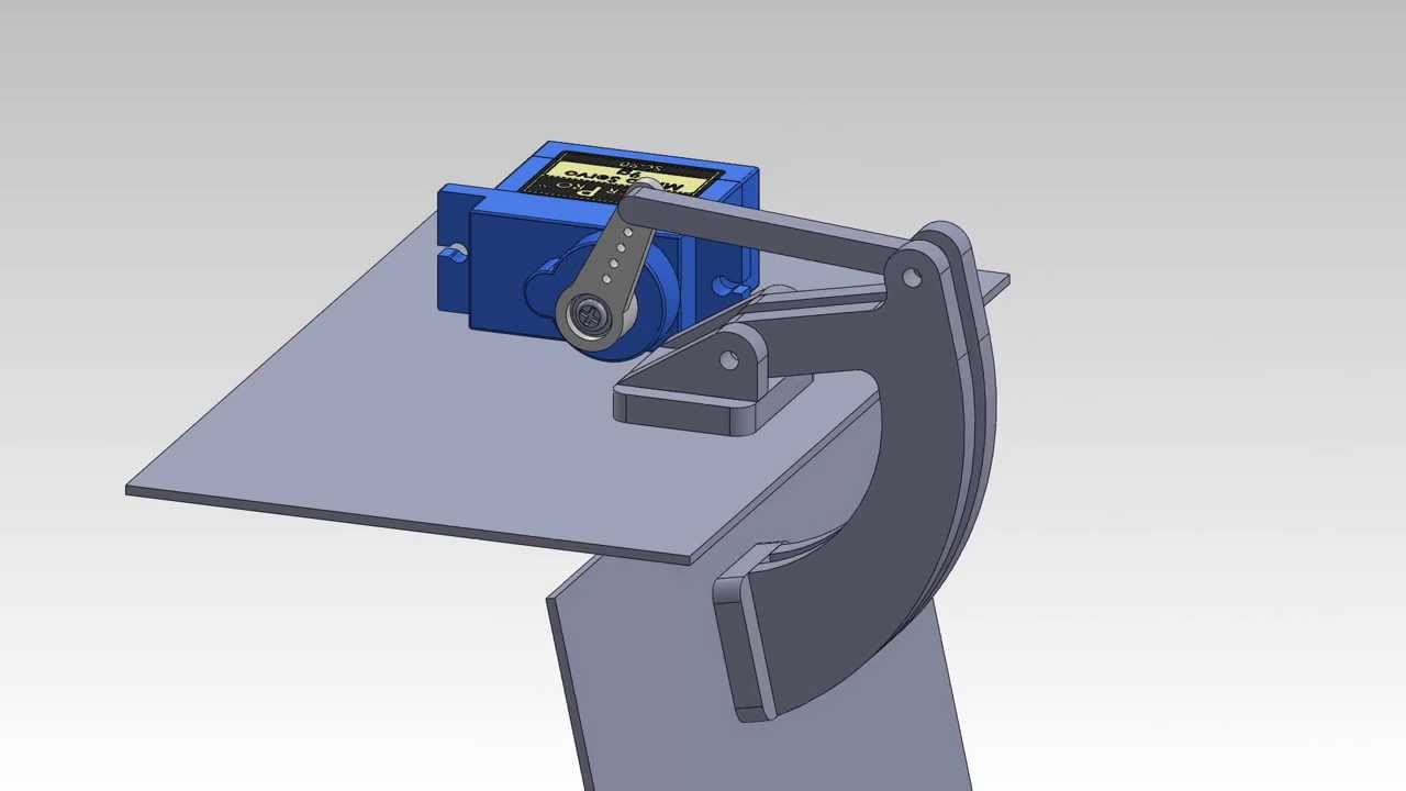 R2d2 Servo Driven Hinge Design Youtube