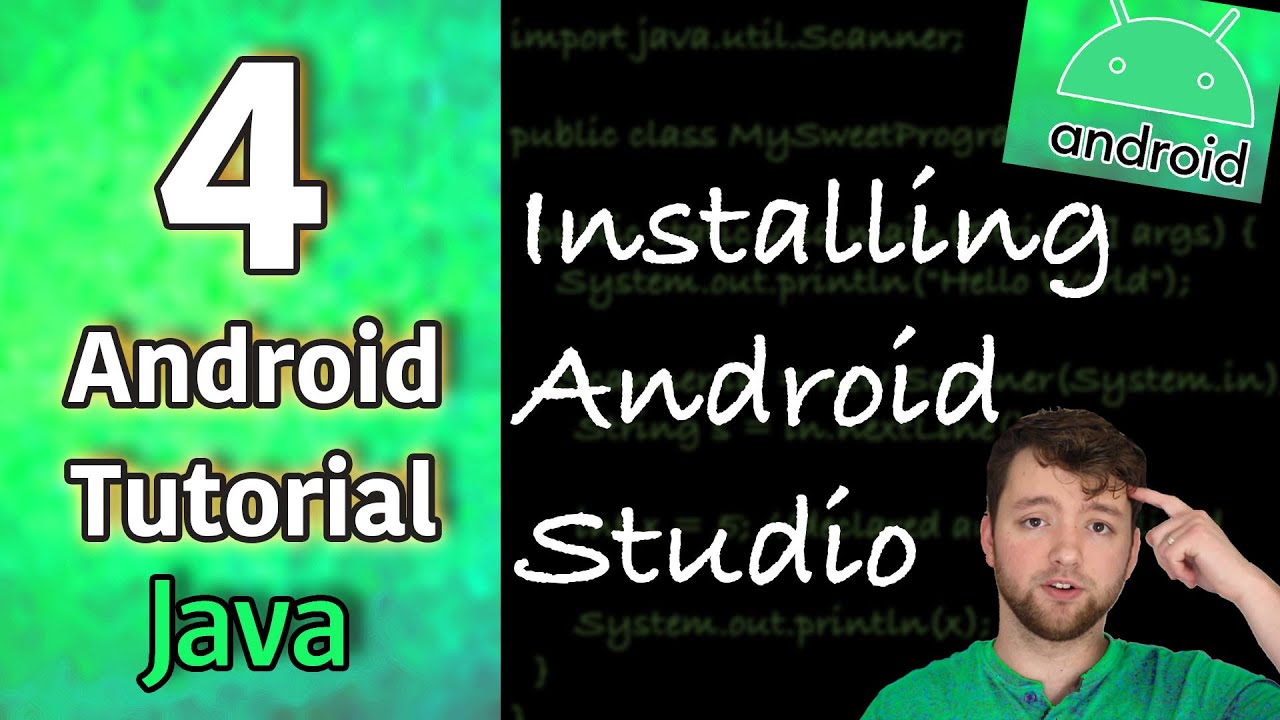Android App Development Tutorial 4 Installing Android Studio Java