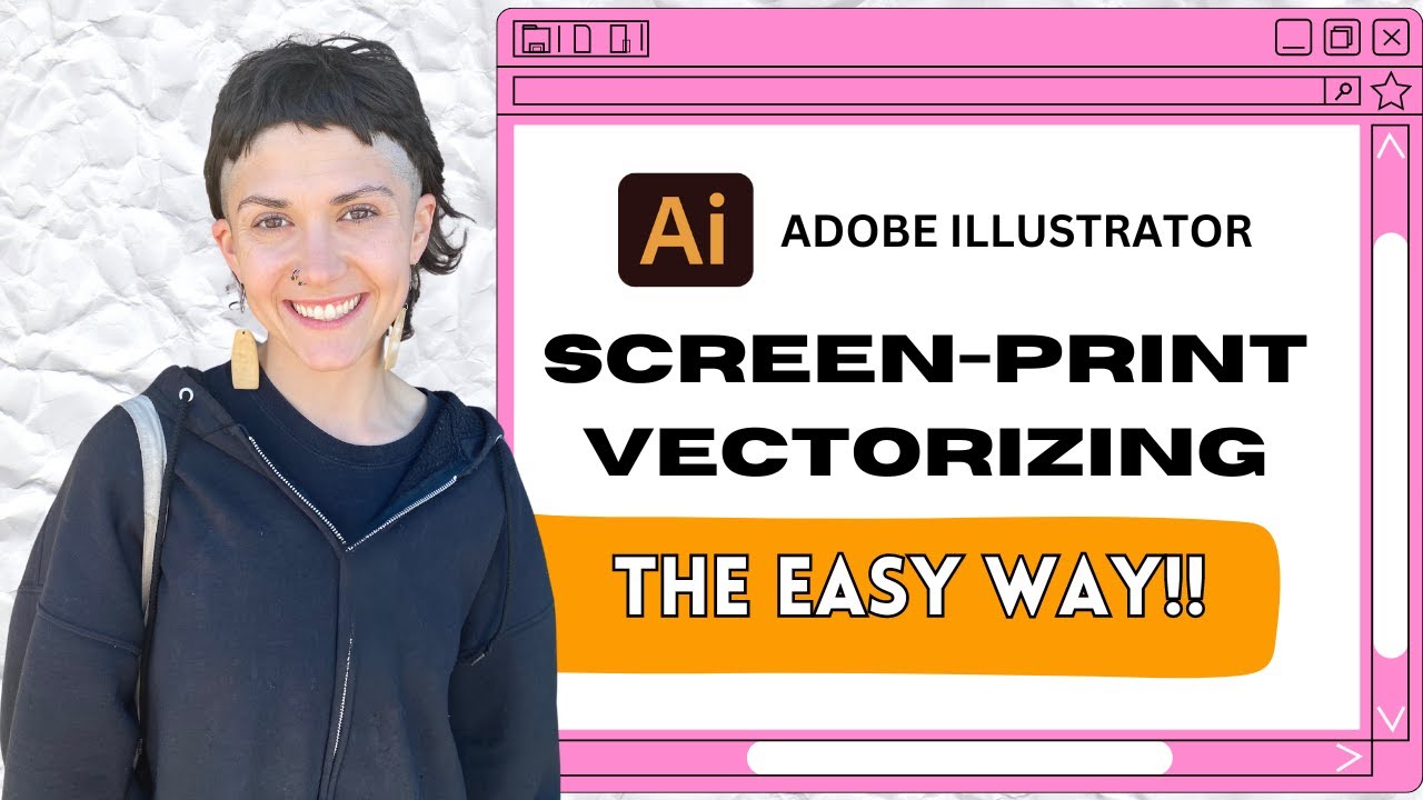 Easy Vectorizing Adobe Illustrator For Screen Printing Youtube