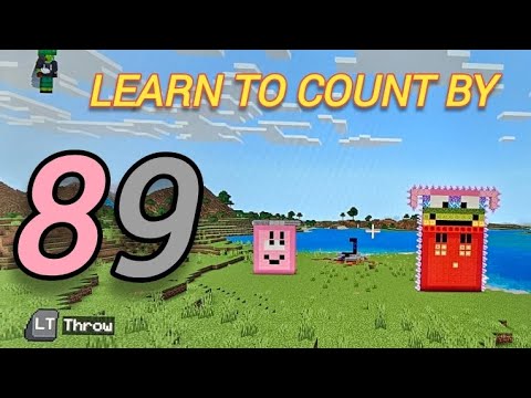 Learn To Count By 89 With Noah Minecraft Number Blocks Kids Learning