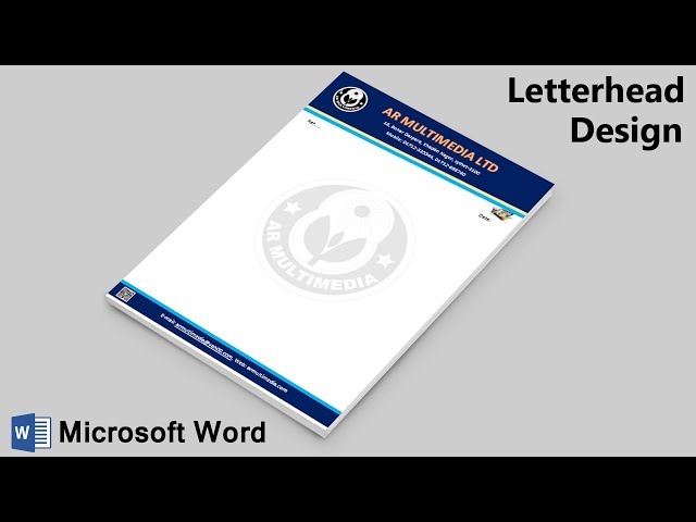 How To Create A Professional Letterhead In Word Infoupdate Org