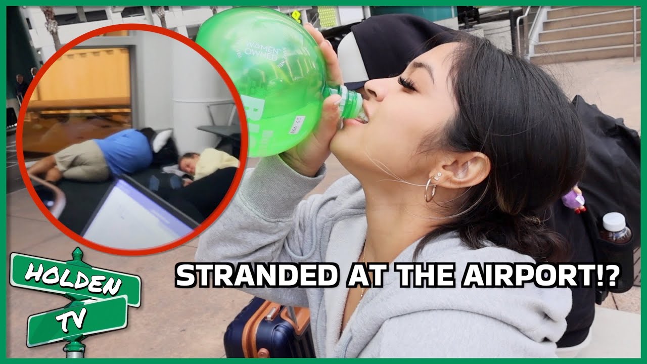 We Missed Our Flight Stuck At The Airport Youtube