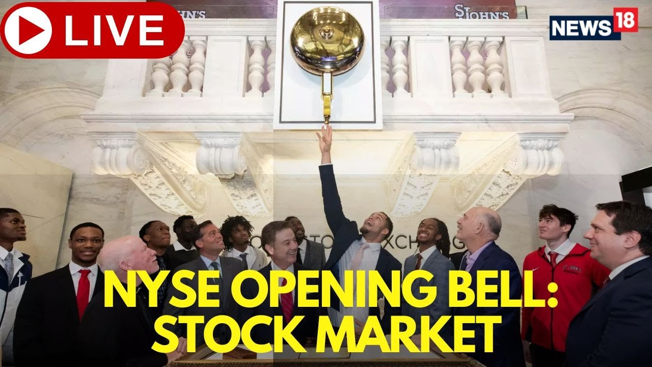 Nyse Opening Bell Live Stock Market Live New York Stock Market