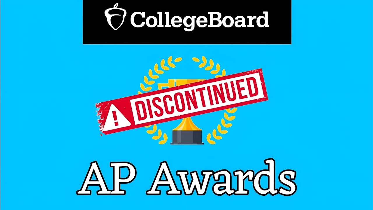 Every Ap Award Collegeboard Removed Youtube