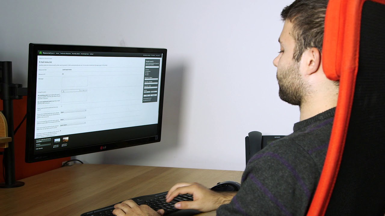 Resourcespace Demo Youtube