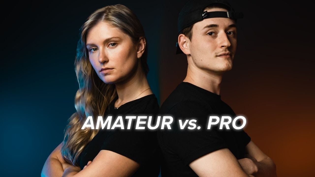 Amateur Vs Pro Graphic Designer Youtube