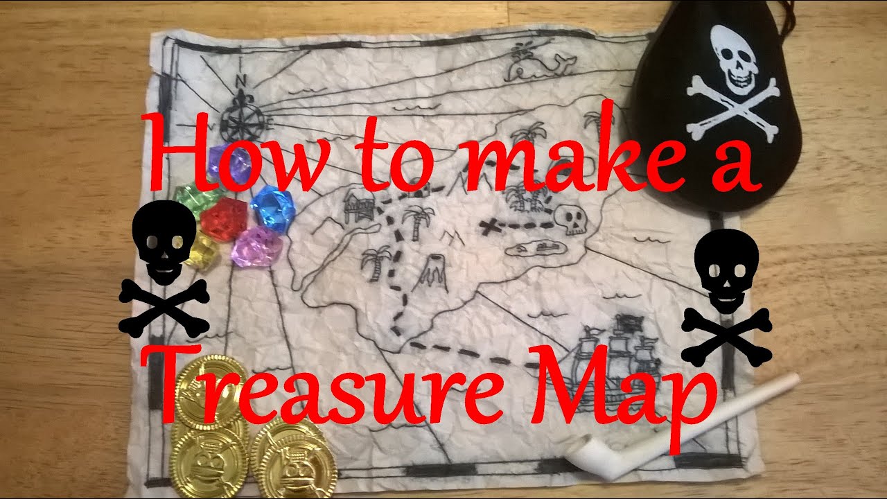 How To Make A Treasure Map Youtube
