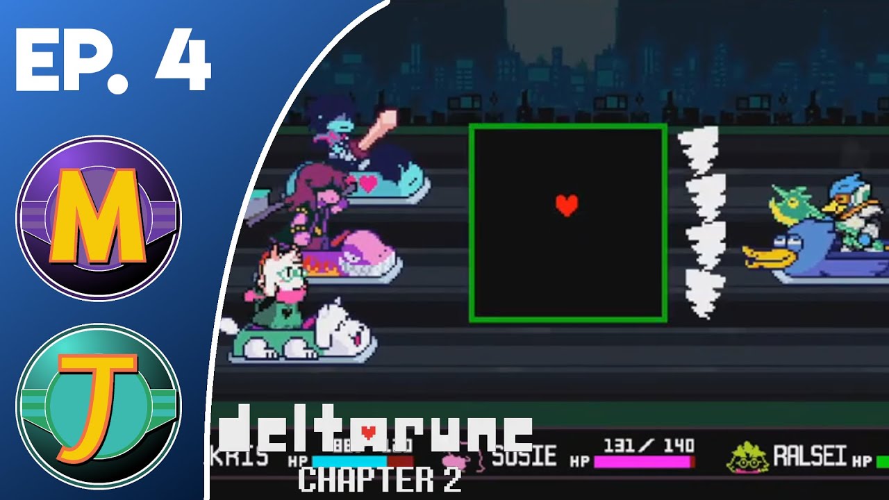 Deltarune Chapter 2 Ep 4 Berdly Battle Youtube