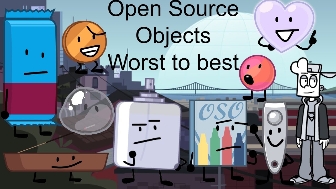 Open Source Object Characters Worst To Best As Of Oso 4 Youtube
