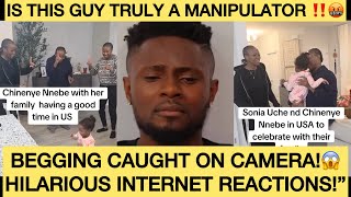 Maurice Sam Caught Begging At Sonia Uche S House In America Internet ...
