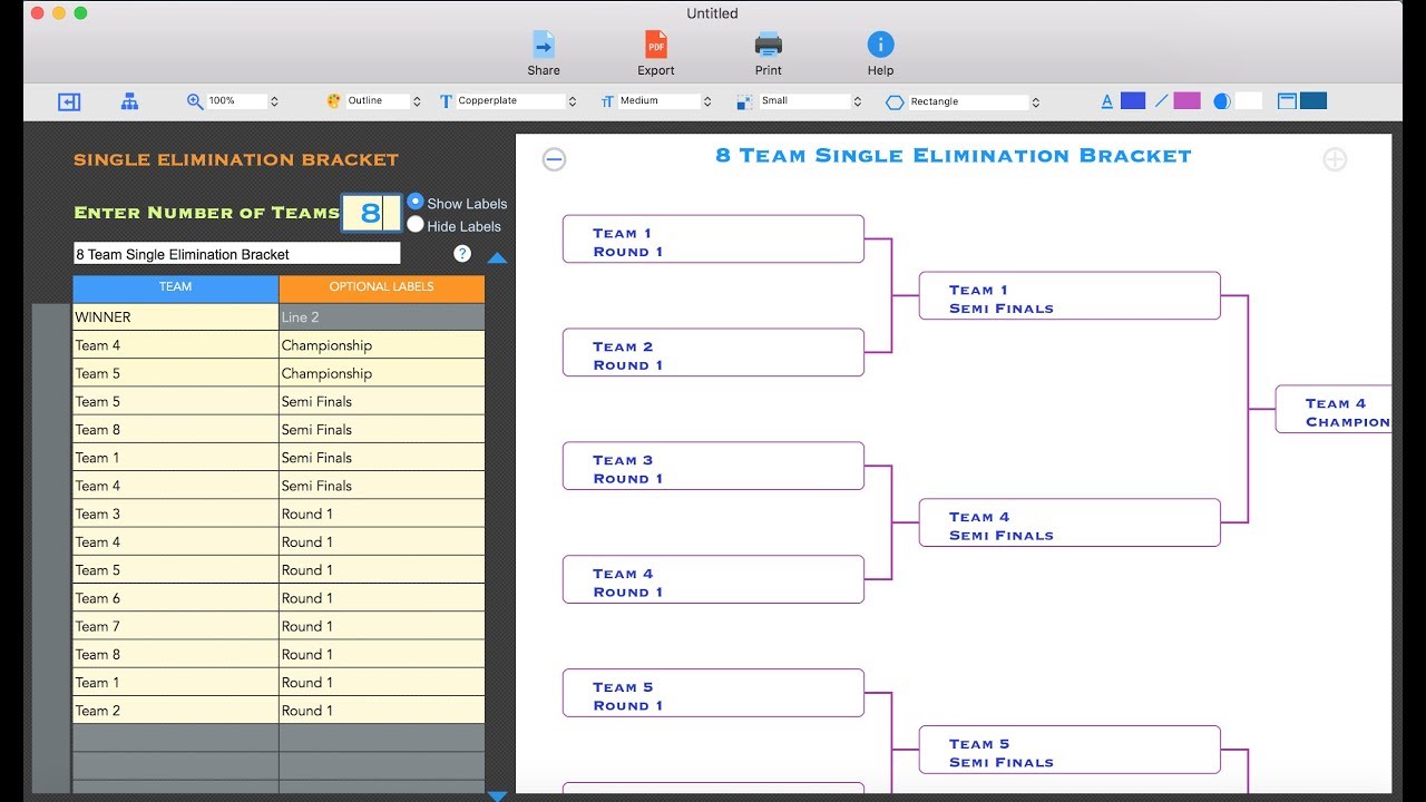 Python Tournament Bracket Generator 2023 Infoupdate Org