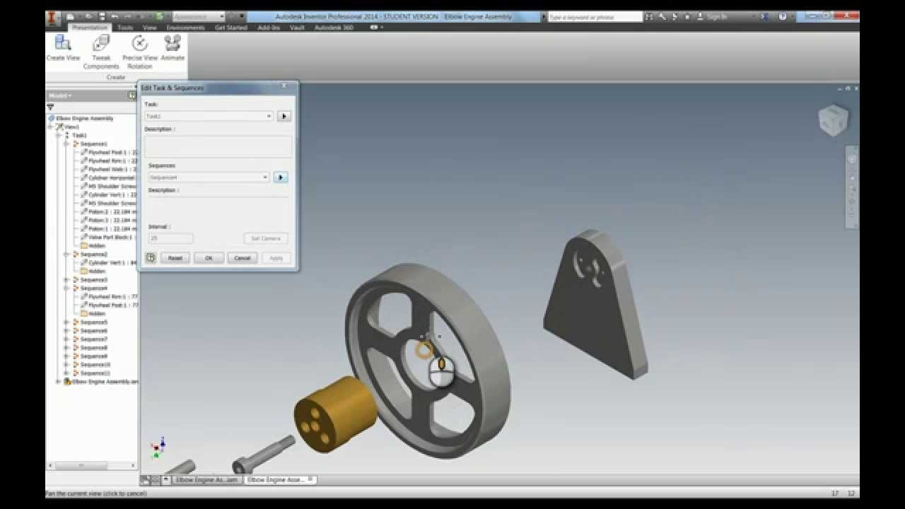Inventor Exploded View