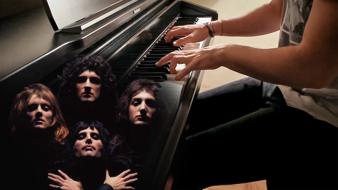 Bohemian Rhapsody Queen Piano Cover Sheet Music Chords Chordify