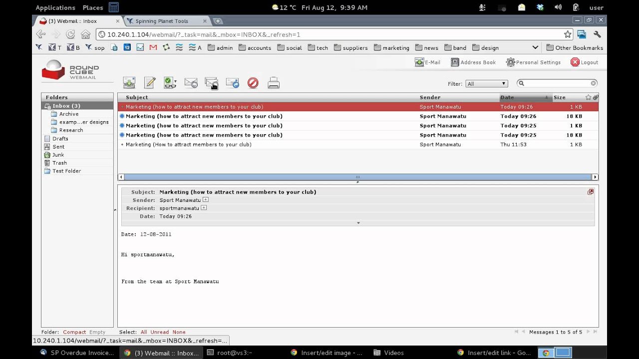 Roundcube Webmail Tutorial Youtube