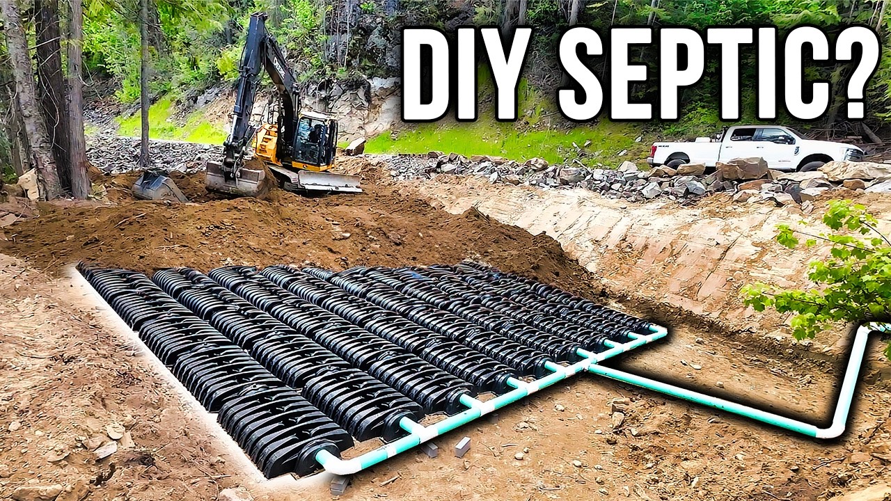 Installing Our Own Septic System Start To Finish Youtube
