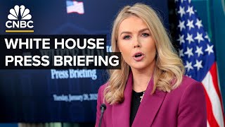 Live Replay White House Press Secretary Karoline Leavitt Holds A Press
