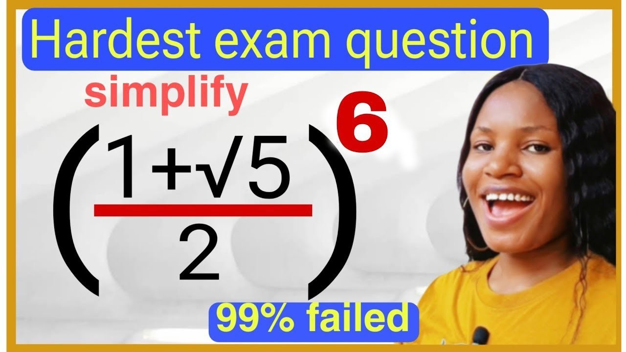 Algebra Simplification Maths Olympiad Youtube