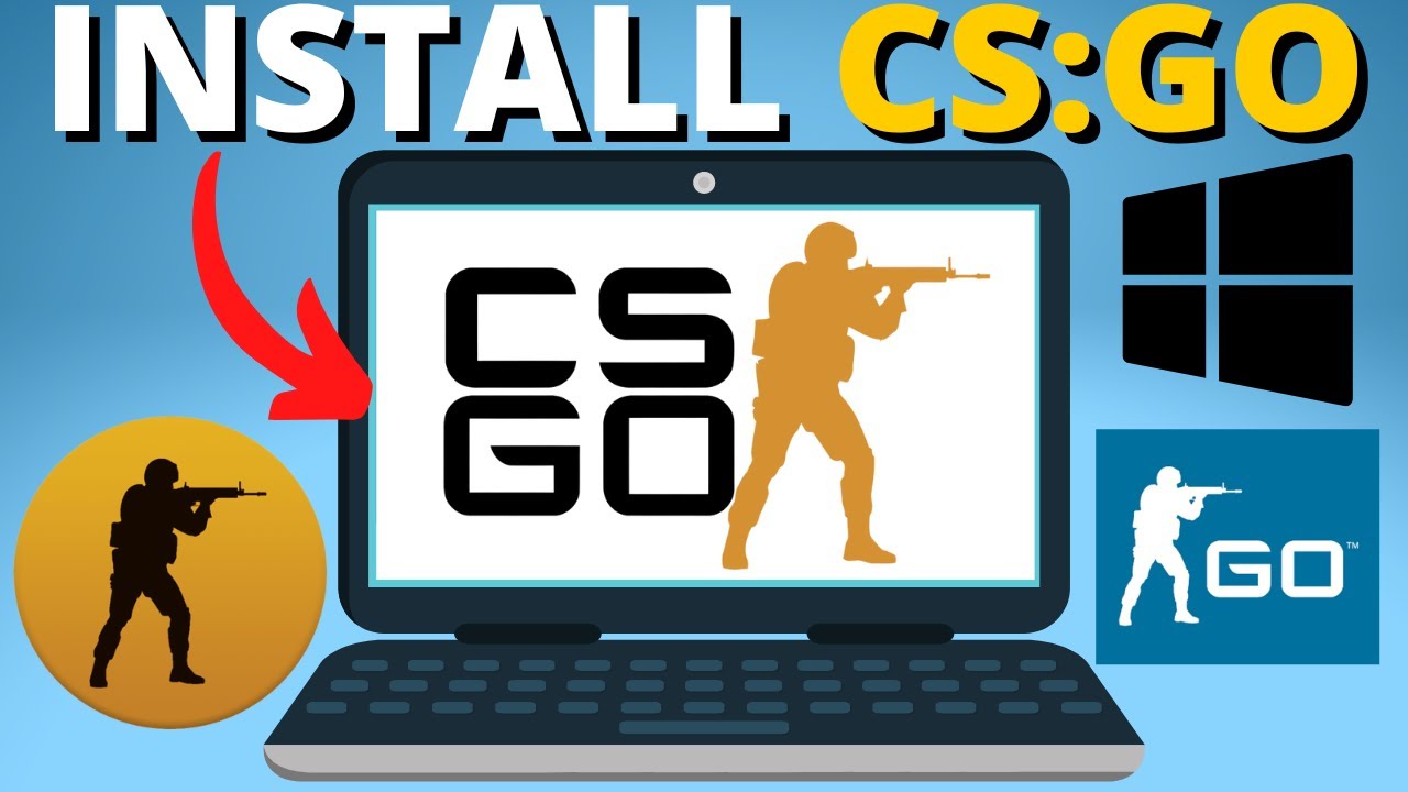 How To Download Csgo On Pc Laptop For Free Youtube