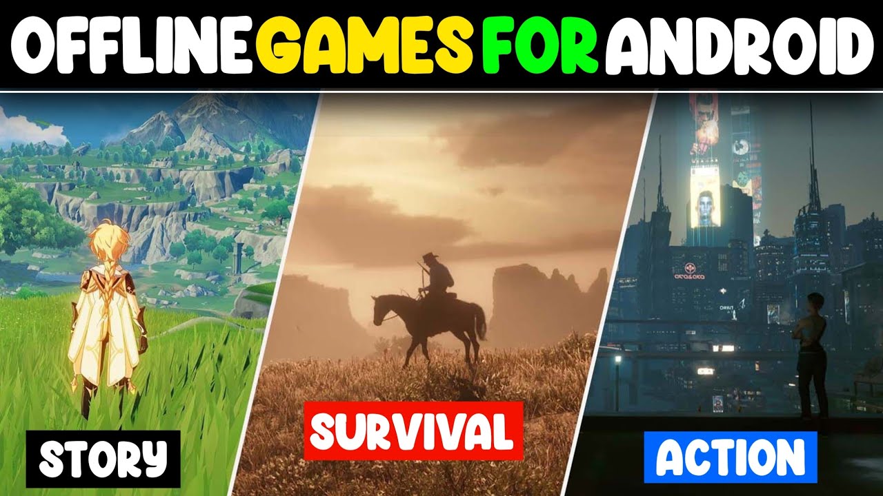 Top 3 Best Offline Games For Android 2023 Youtube