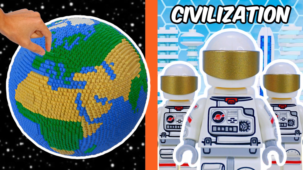 I Simulated A Lego Planet Youtube
