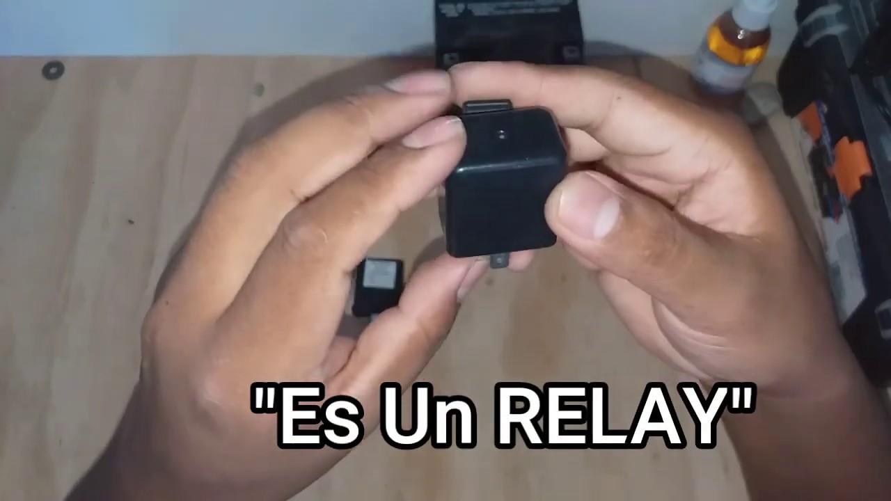 Como Funciona Un Relay De 2 Pines Flasher Youtube