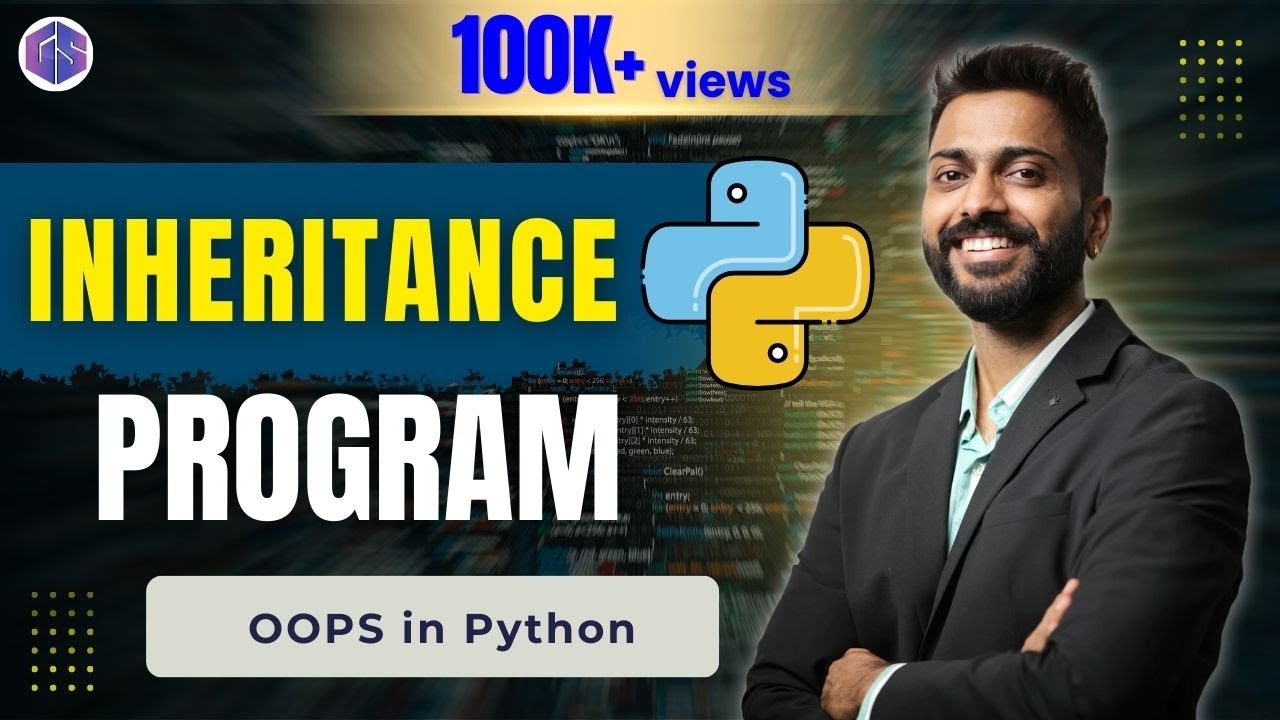 Inheritance Program With Execution Oops In Python Youtube