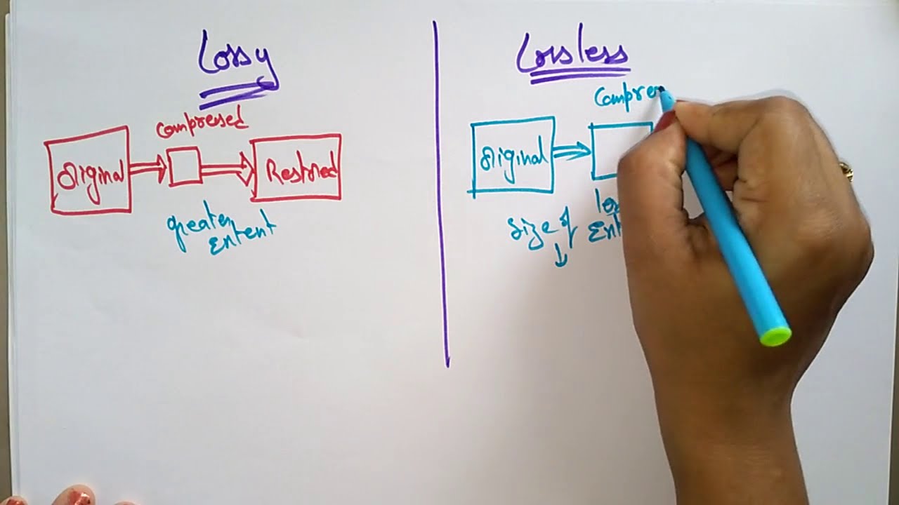 Lossy And Lossless Compression Differences Cg Computer Graphics