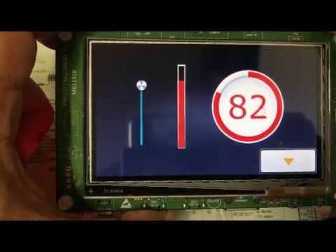Touchgfx Stm32f746g Discovery Board Youtube